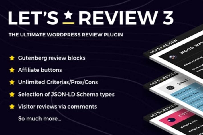 Lets Review - Plugin Quản Lý Review Trên WordPress | Digi-4U
