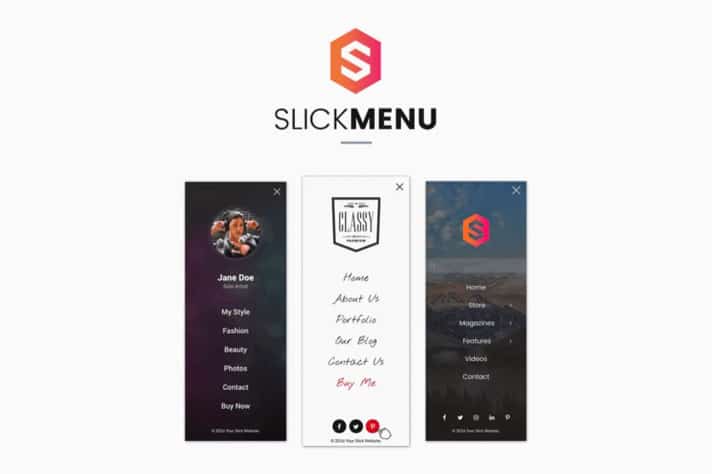 Slick Menu - Plugin WordPress Tùy Chỉnh Menu | Digi-4U