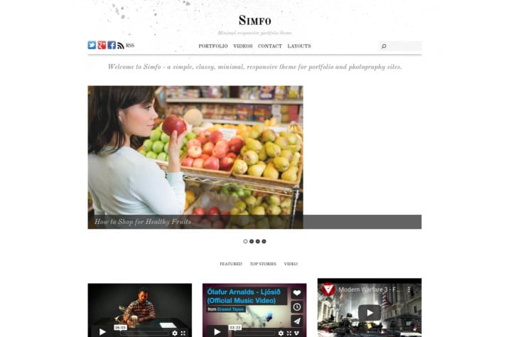 Themify Simfo - WordPress Theme Blog Tin Tức | Digi-4U