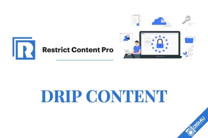 Restrict Content Pro Drip Content - Plugin Hỗ Trợ Lên Lịch Xuất Bản Nội Dung | Digi-4U
