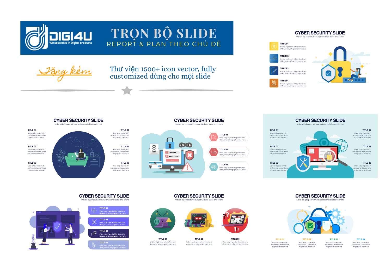 Cyber Security Template - Trọn Bộ 20 Slides Mẫu Chủ Đề An Ninh Mạng ...