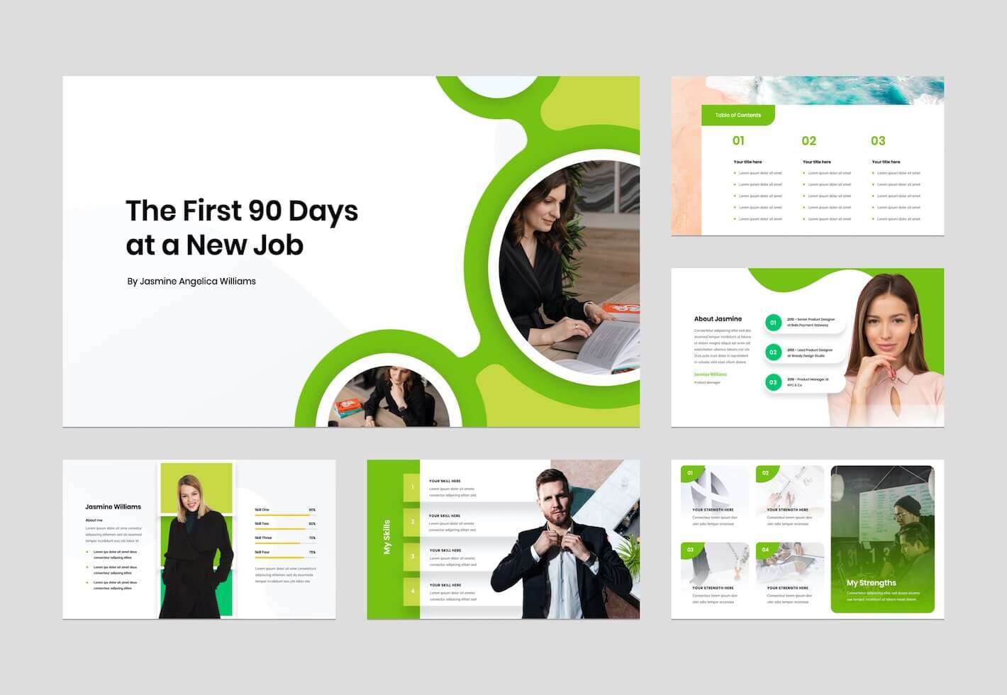 Bộ Template Mẫu 90 Ngày Onboard Công Việc Mới First 90 Days Plan | Digi-4U