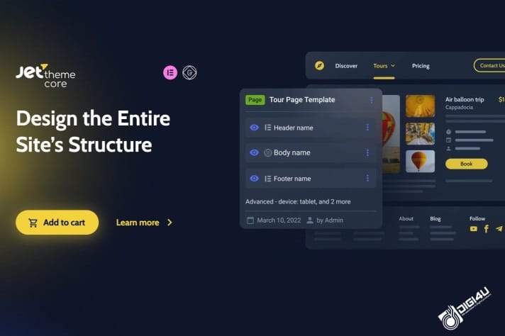 Jet Theme Core - Plugin Xây Dựng Giao Diện Website | Digi-4U