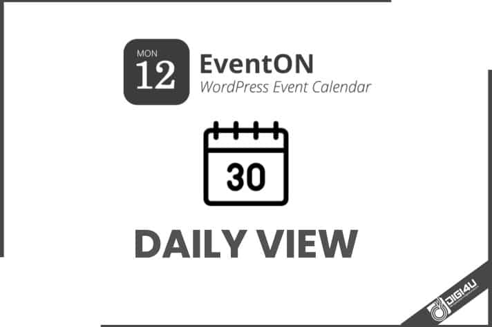 EventOn Daily View - Plugin Hiển Thị Các Lịch Sự Kiện Trong Ngày | Digi-4U