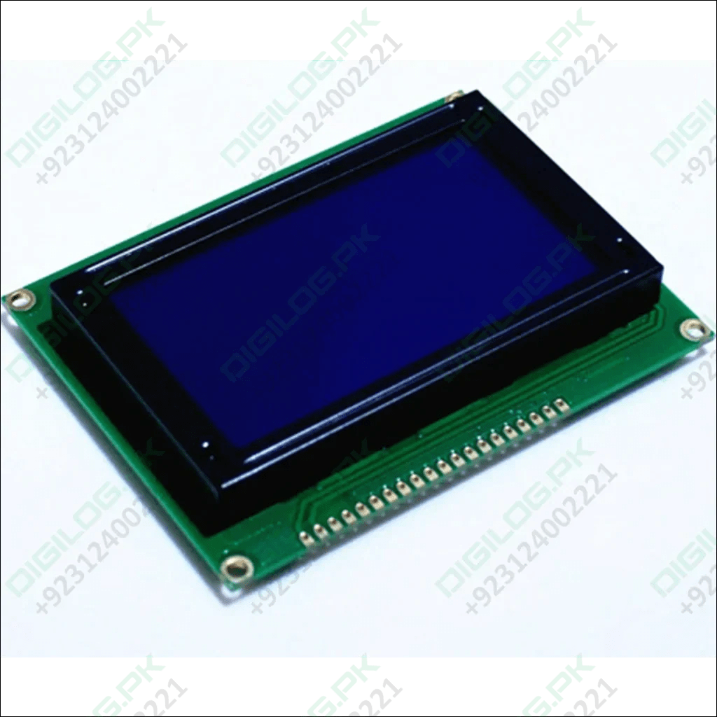 Graphical Lcd 128 64 Green Blue Glcd Digilog Pk