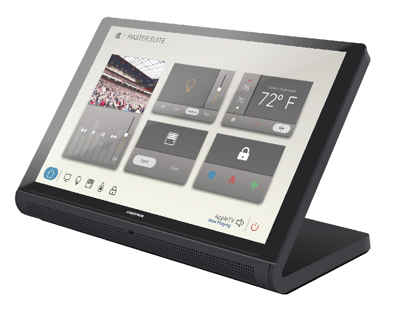 We are proud Crestron is showcasing our designs on their brand new panels!