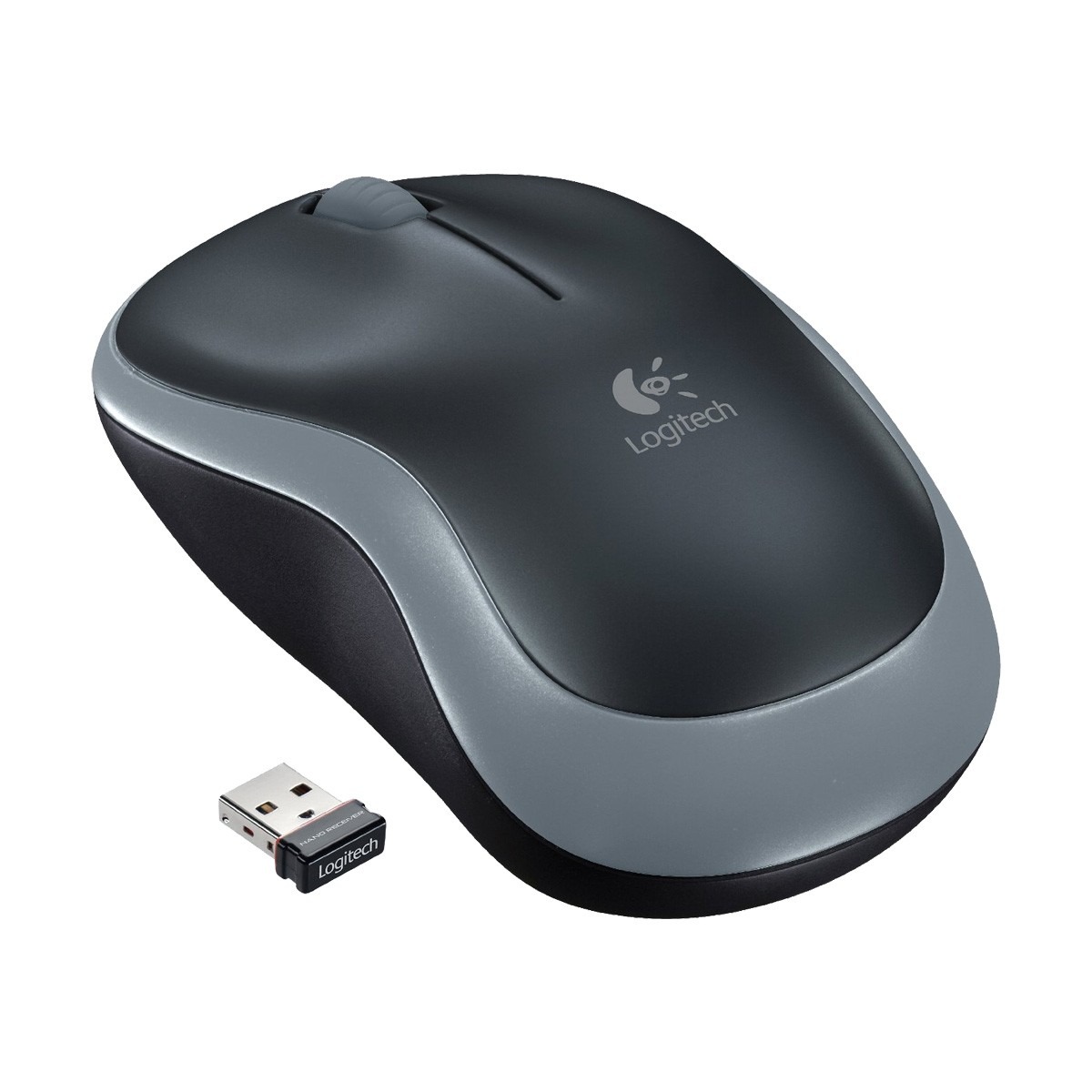 Logitech M185 Wireless Swift Gray Mouse - Digital Bridge
