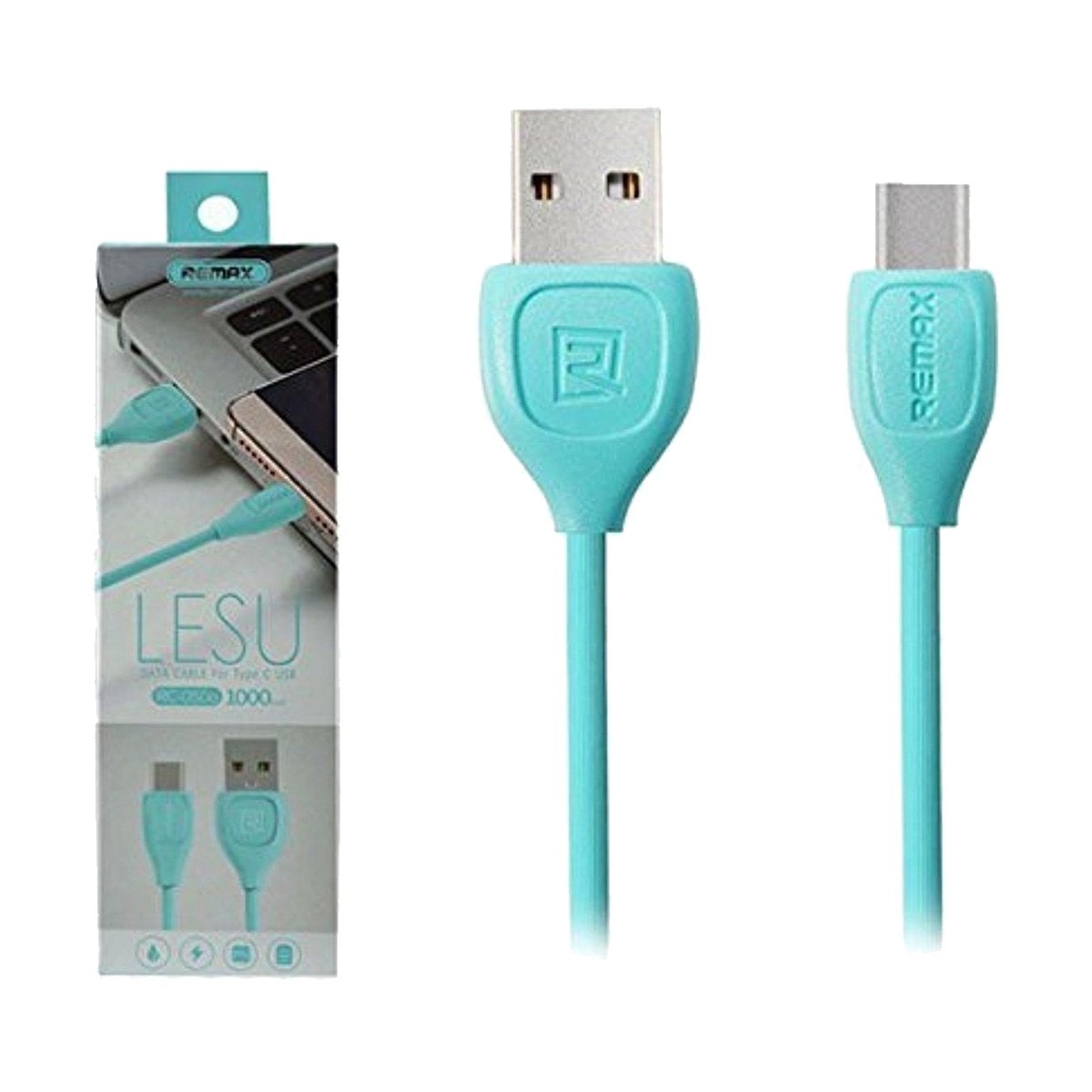USB Male To Type-C, 1 Meter, Blue Data Cable - Digital Bridge