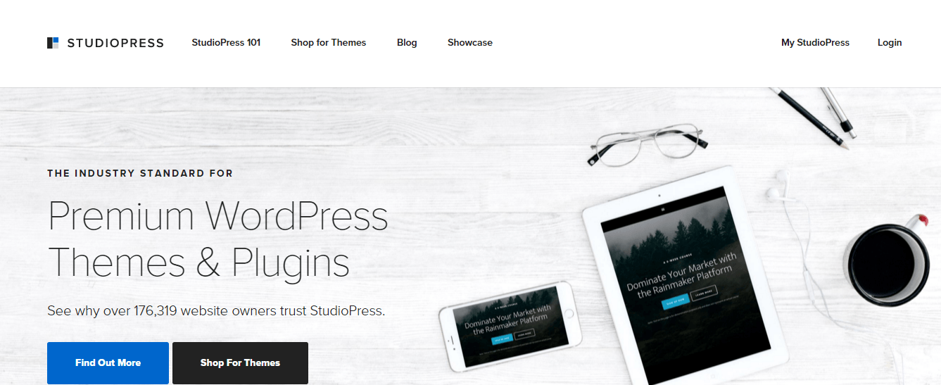 A LIST OF 47 WORDPRESS PREMIUM THEME SHOPS - Digital Dimensions For You