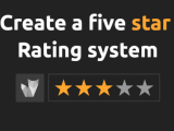 Creating The Front End Of A Rating System With Css And Javascript