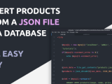 How To Insert Json Data In The Database