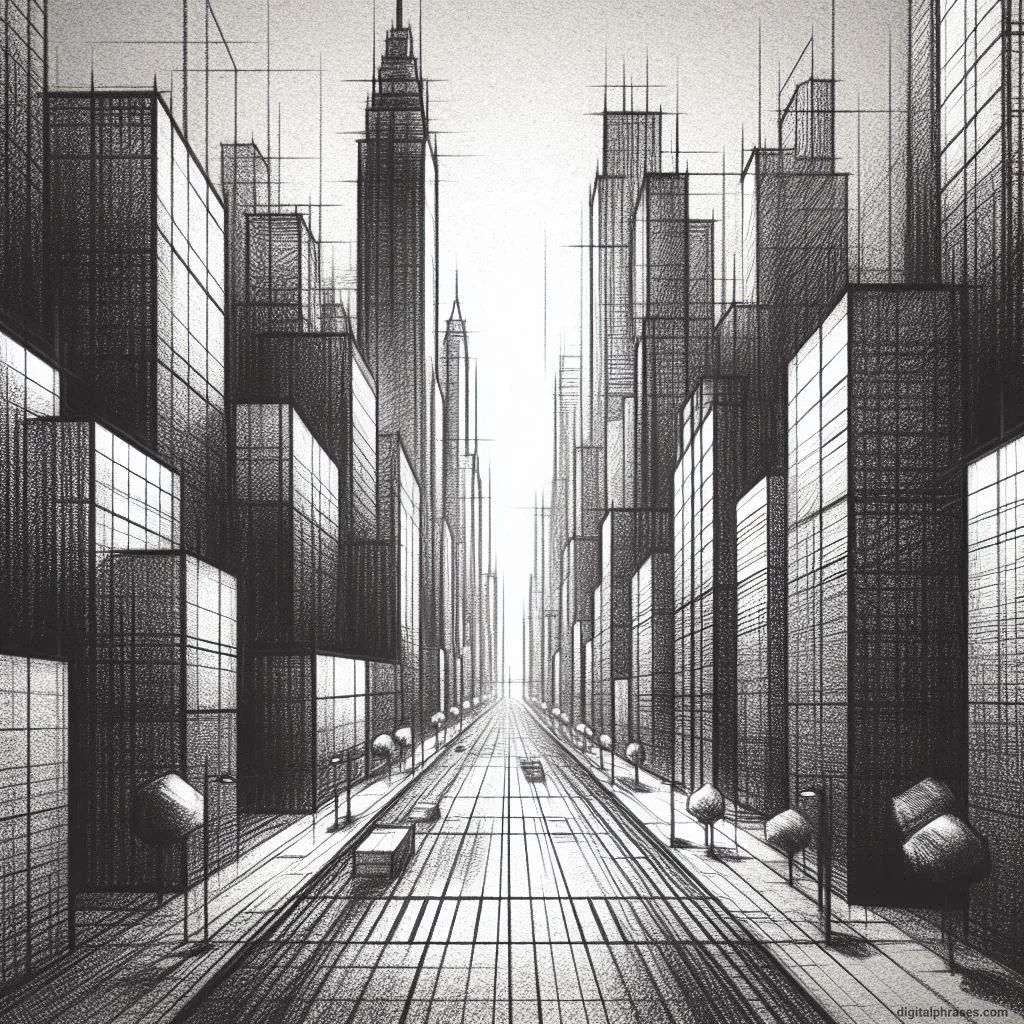 80 One Point Perspective Drawing Ideas Of Cities