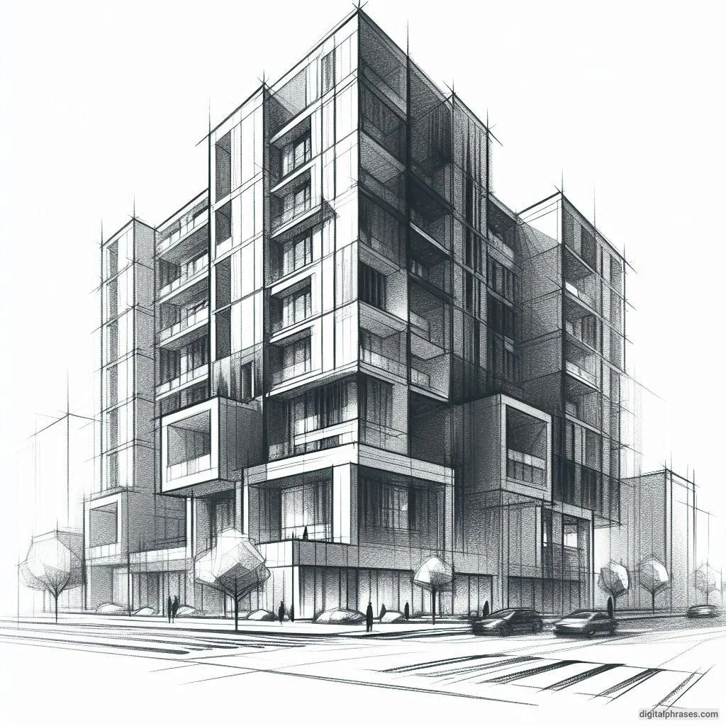 21 Two Point Perspective Drawing Ideas Of Buildings