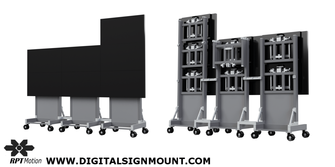 RPT Modular Video Walls – RPT Motion Inc. Digital Sign Mounts