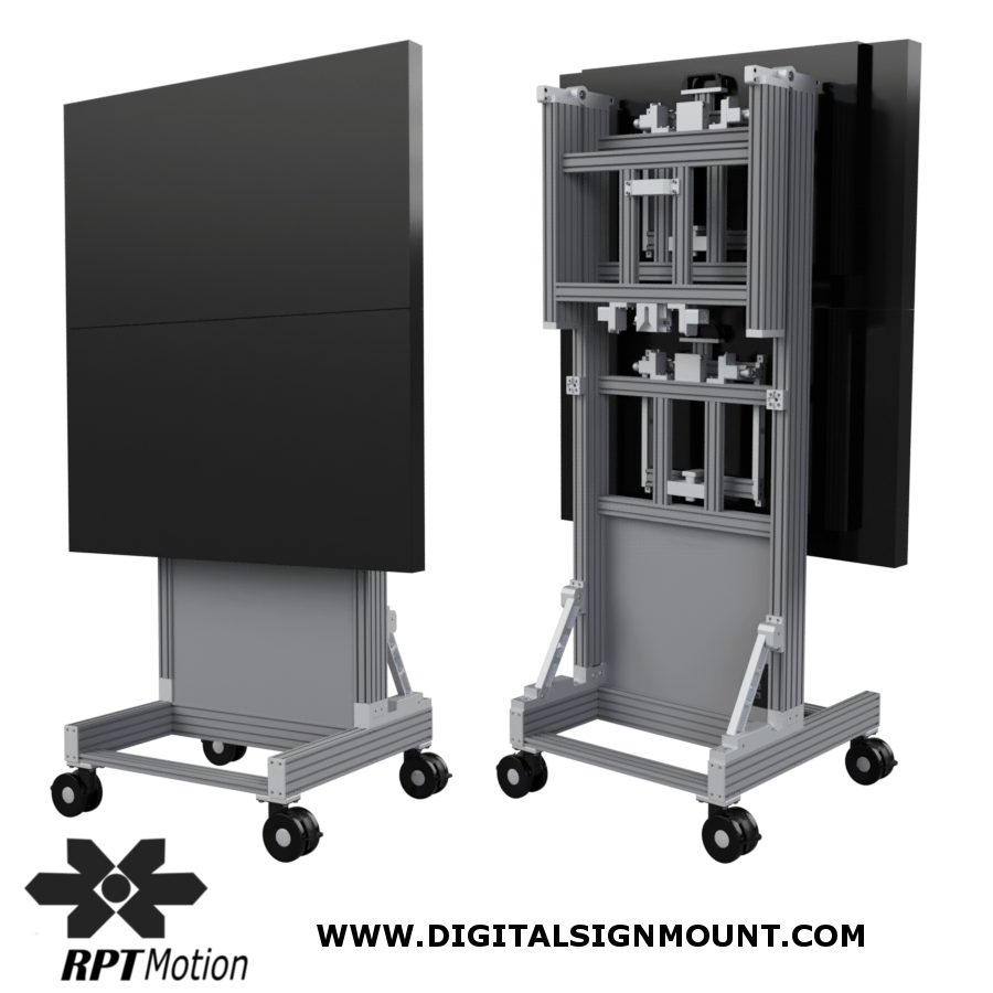 Portable Video Wall – RPT Motion Inc. Digital Sign Mounts