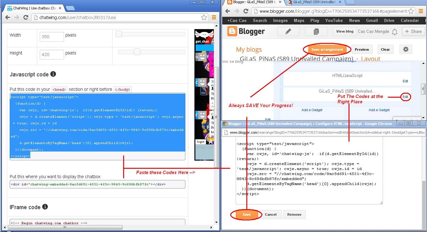 Support Your Site by Embedding Chatwing Chat Software - Digital Street