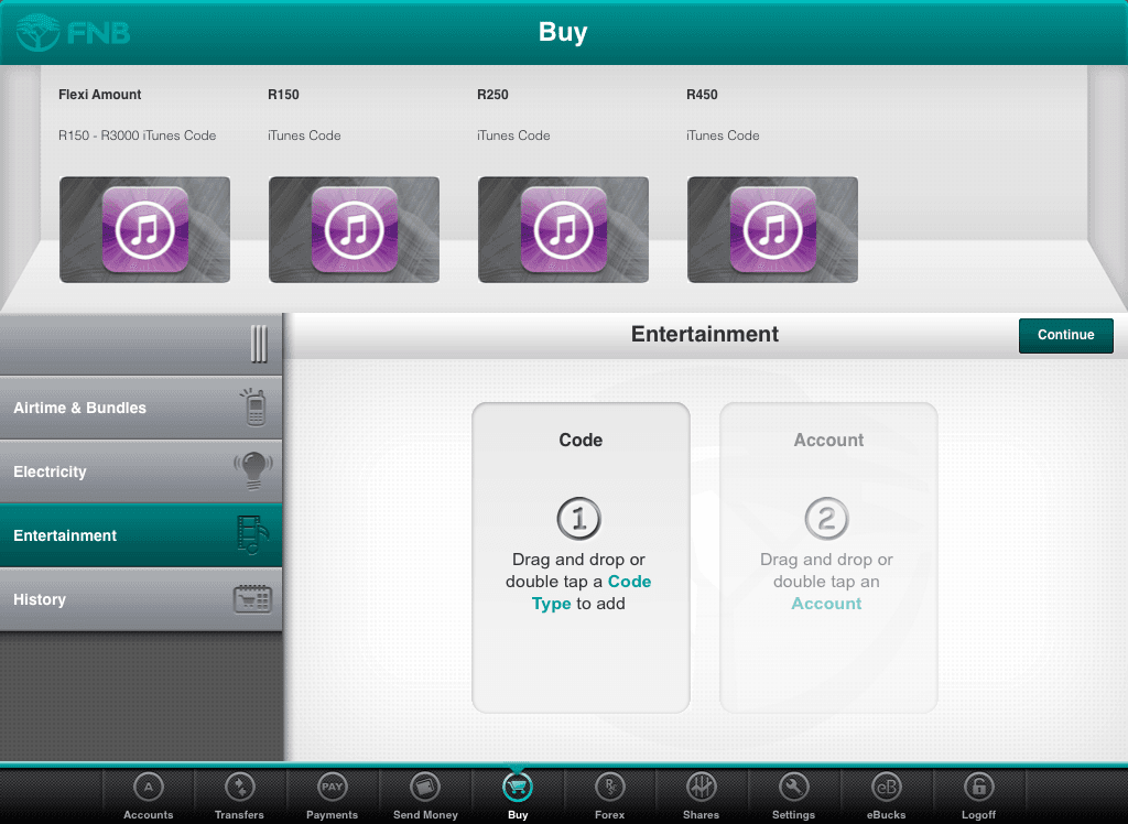 FNB enables gifting of iTunes gift codes on the FNB Banking App ...