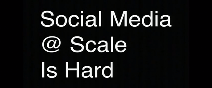 Speed Summary: Social Media at Scale – Return on Amazing [+ video ...
