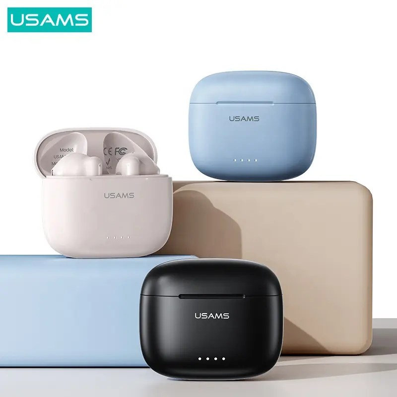 USAMS Premium Wireless Earphones with Clear Voice Capture – Enjoy ...