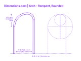 Arch Ogee 4 Centered Dimensions Drawings Dimensions