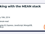 Working With The Mean Stack Dimitri S Tutorials