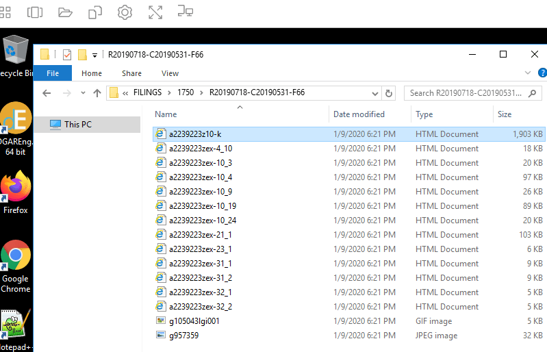 Spreadsheet Tool and Python? – directEDGAR