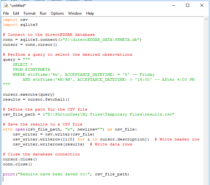 directEDGAR – Search, Extraction & Normalization Engine