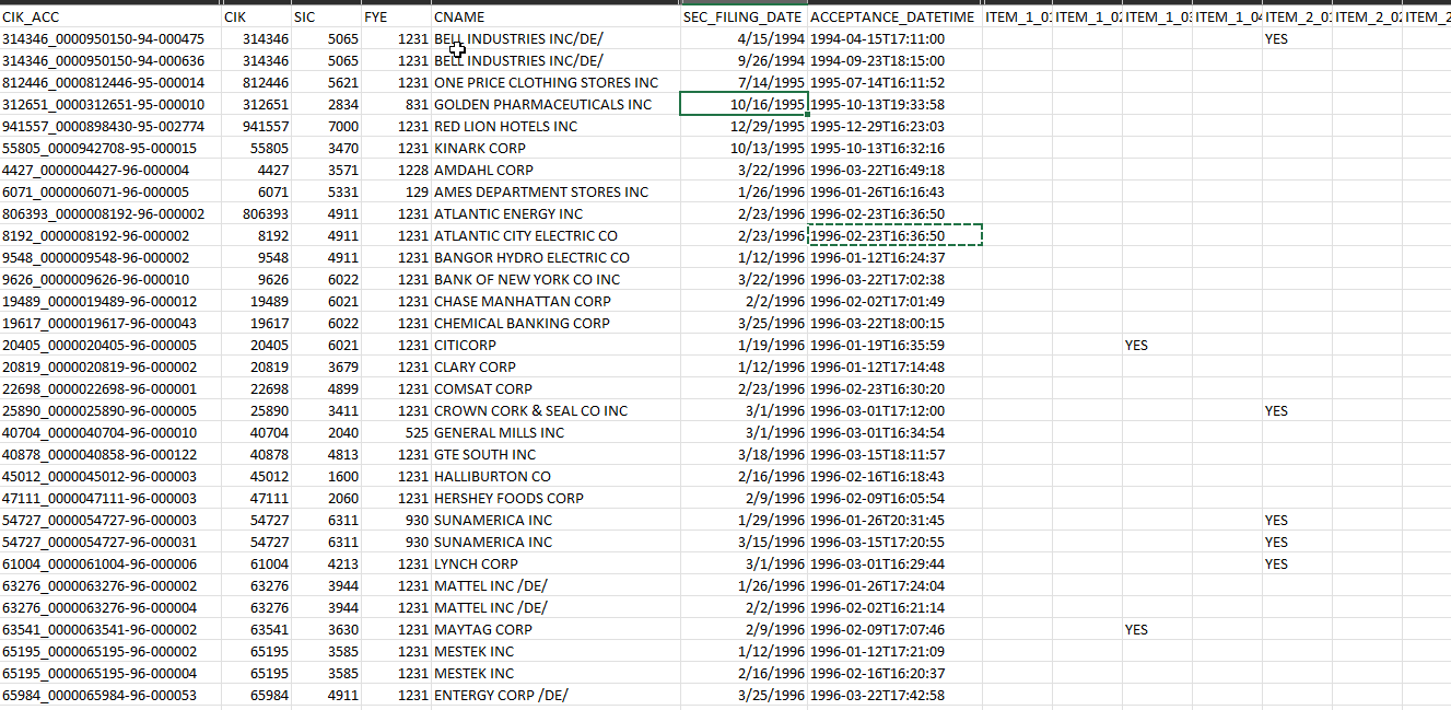 directEDGAR – Search, Extraction & Normalization Engine