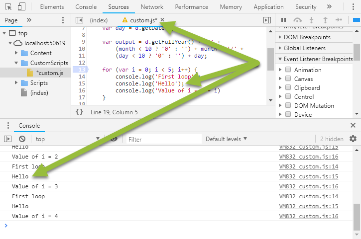 Chrome Dev Tools - More Advanced Tips for Better Debugging