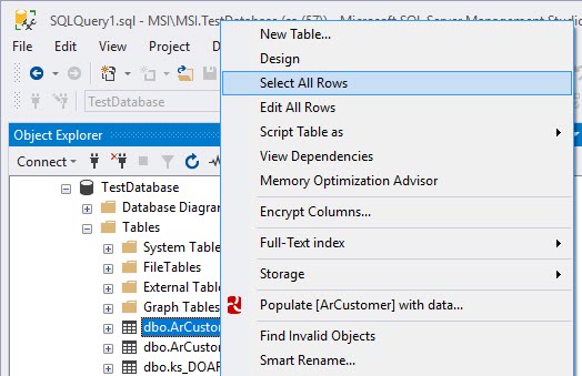 SQL Server Edit All Rows in SQL Server instead of only 200