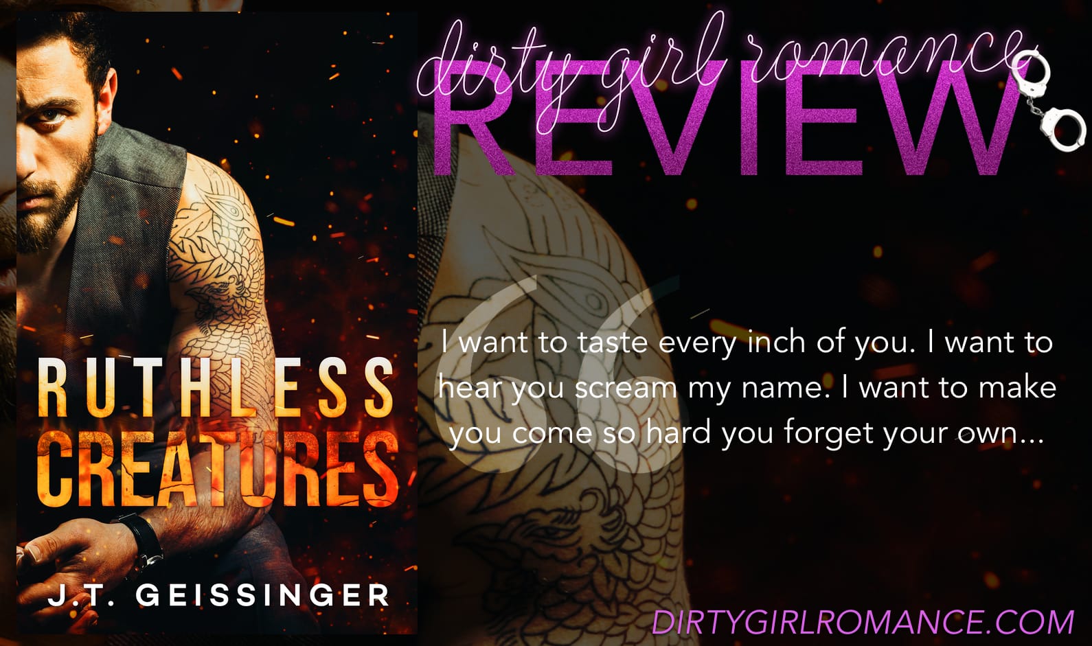 Review: Ruthless Creatures by J.T. Geissinger