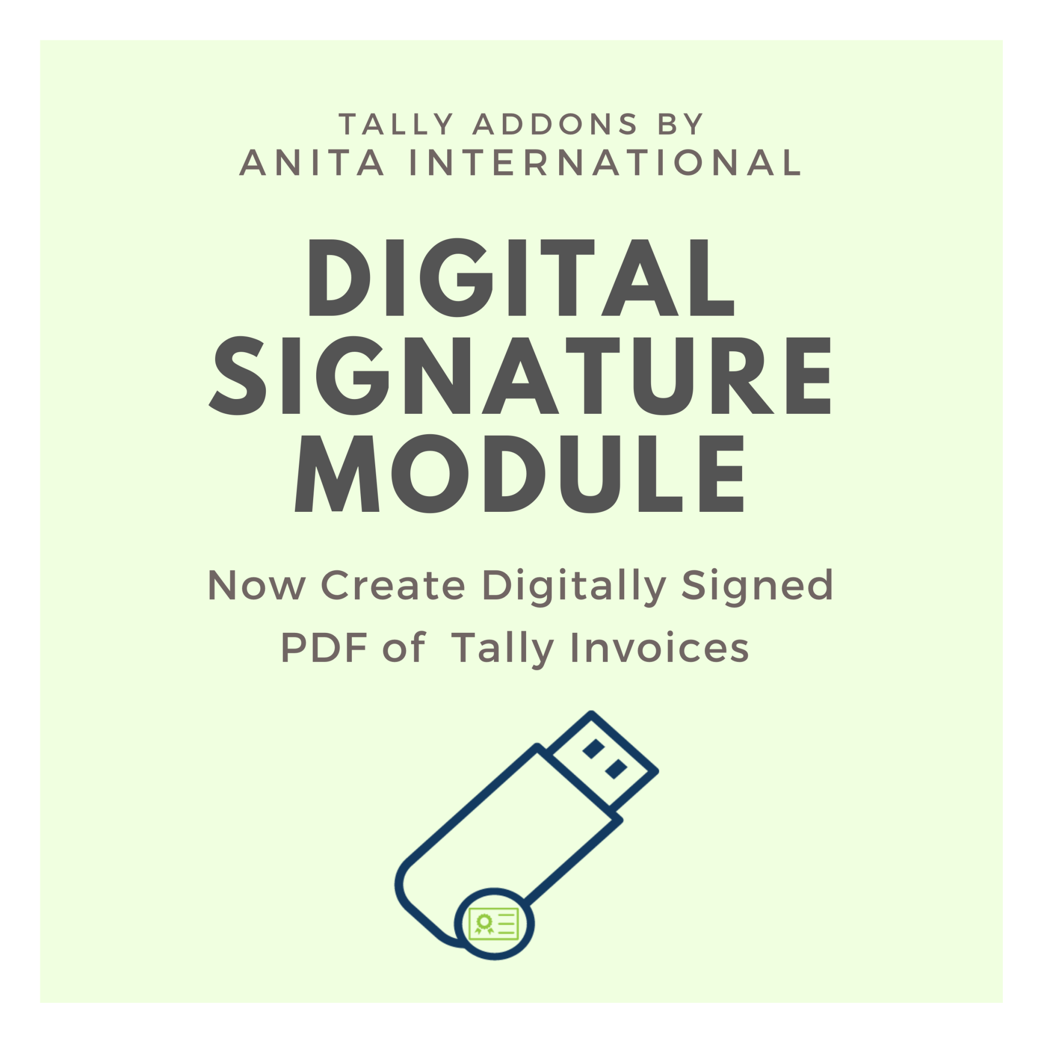 Digital Signature In Tally Tally Prime AddOns 50 Off On DiscoverTally Digital Signature In Tally Tally Prime AddOns 50 Off On DiscoverTally