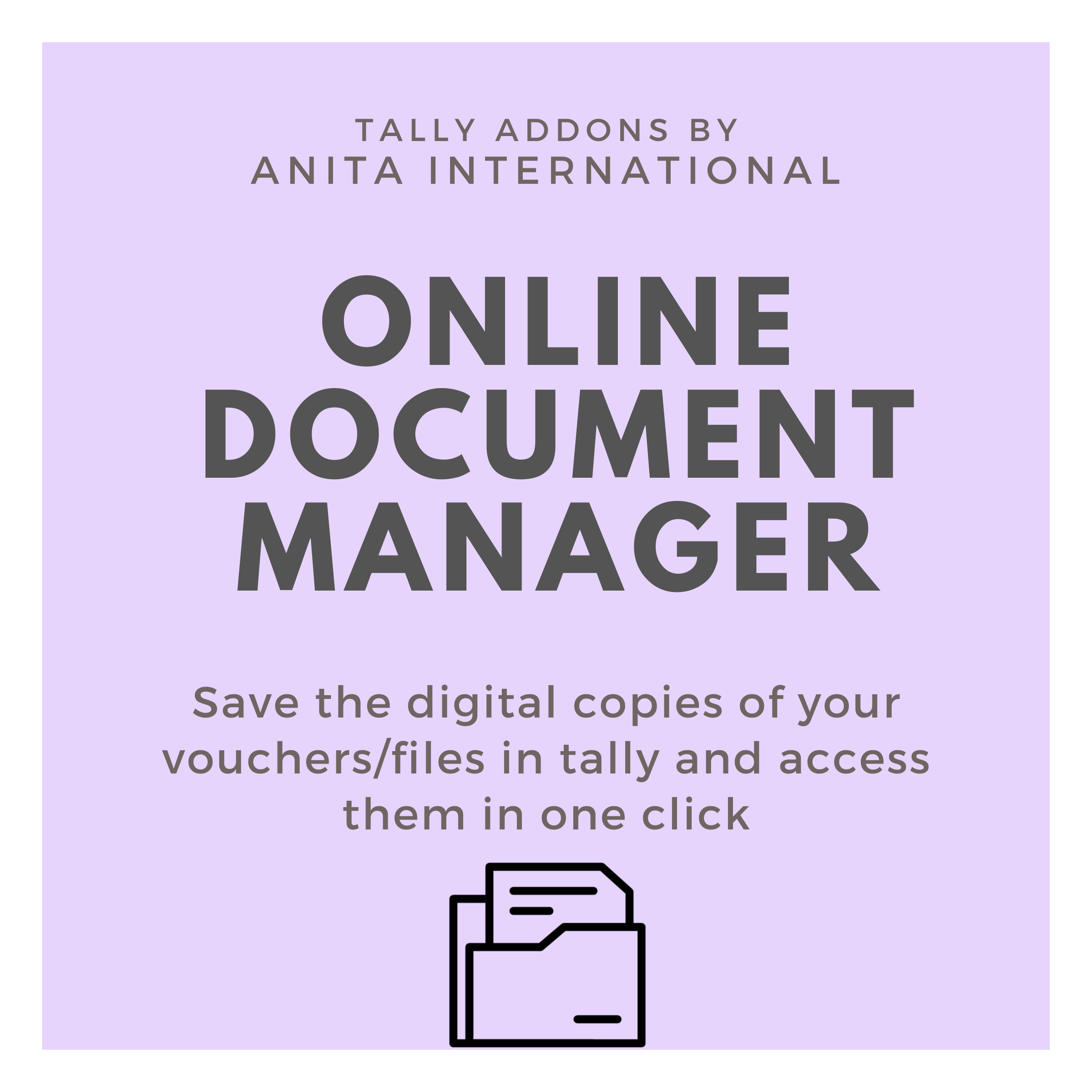 Tally Document Manager | Tally Add-On