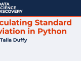 Calculating Standard Deviation In Python Data Science Discovery