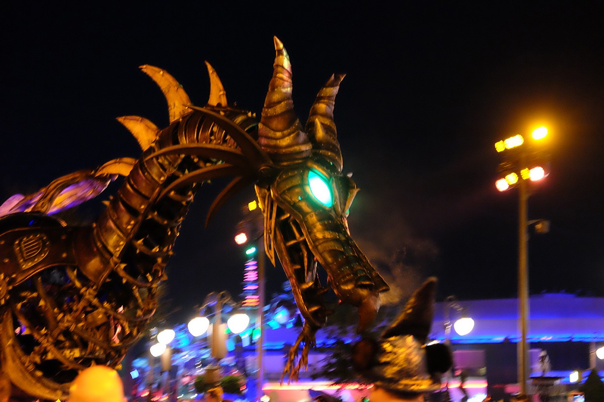 Photos, Video: New Villains' Cursed Caravan rolls down Magic Kingdom