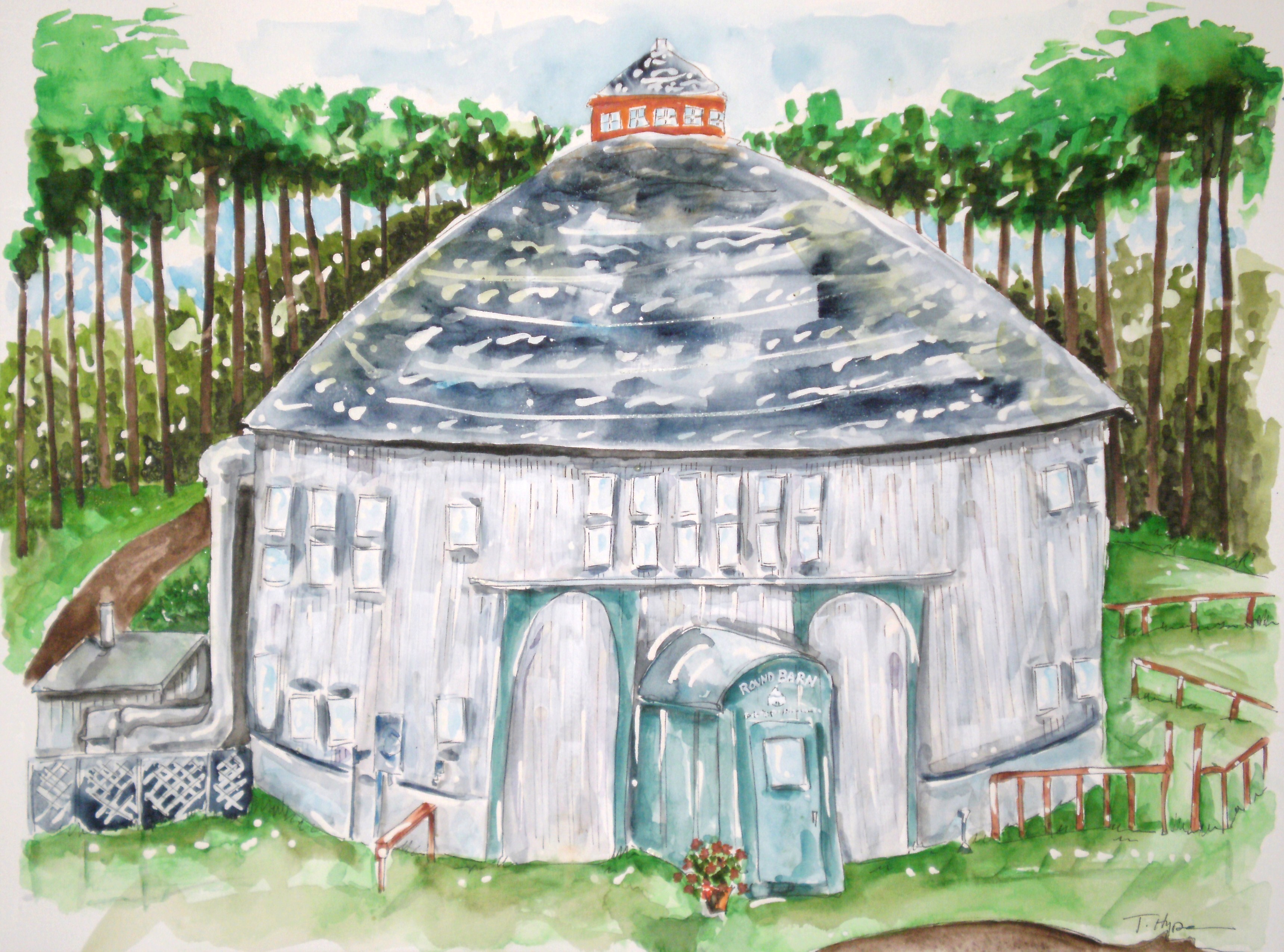 Round Barn Winery Near New Buffalo Michigan | Dissengallery's Blog