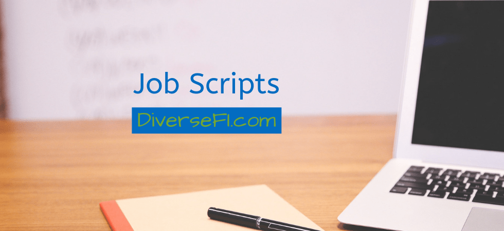 Job Scripts - DiverseFI