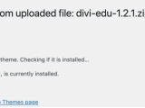 Installation Divi Extended Documentation