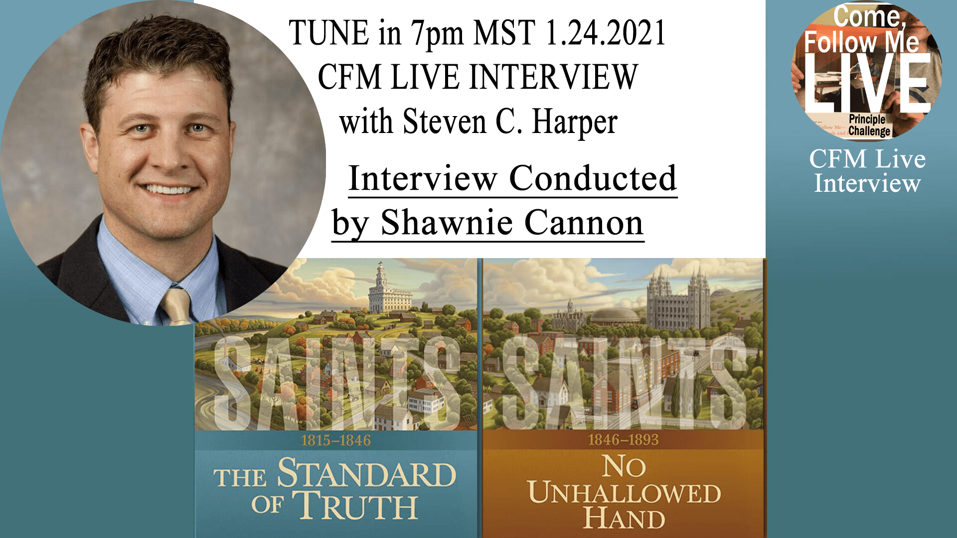 You're Invited - Live Interview with Steven C. Harper - Divine Code