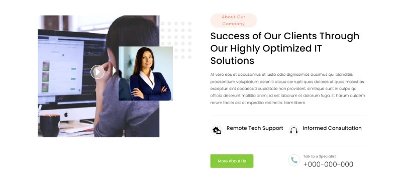 Prebuilt Section Layouts Divi Plus