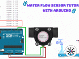 Flow Sensor With Arduino Tutorial How Measure Liquid Flow
