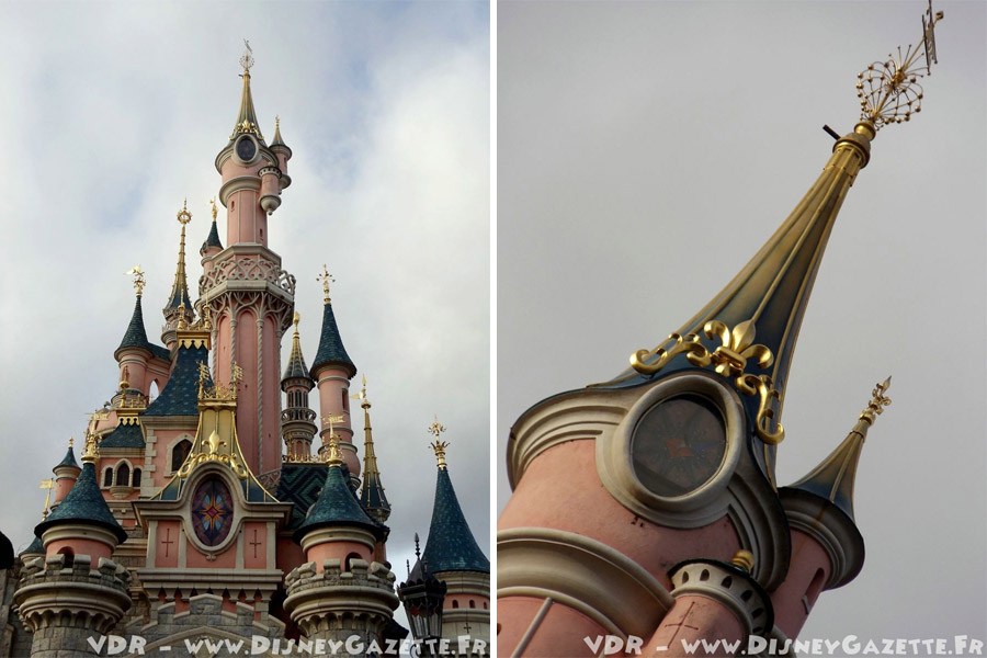 Tinkerbell finally flies from Sleeping Beauty Castle ready for upcoming ...
