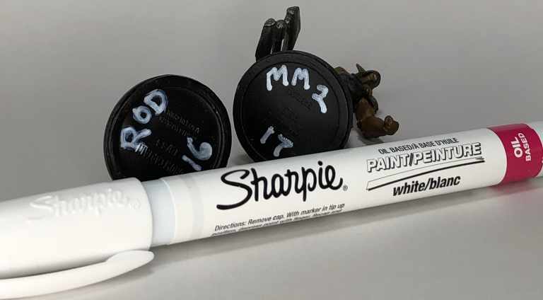 Use a White Paint Pen to Label Miniatures | DMDavid