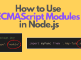 How To Use Es Modules In Node Js