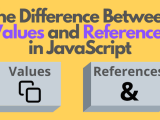The Difference Between Values And References In Javascript