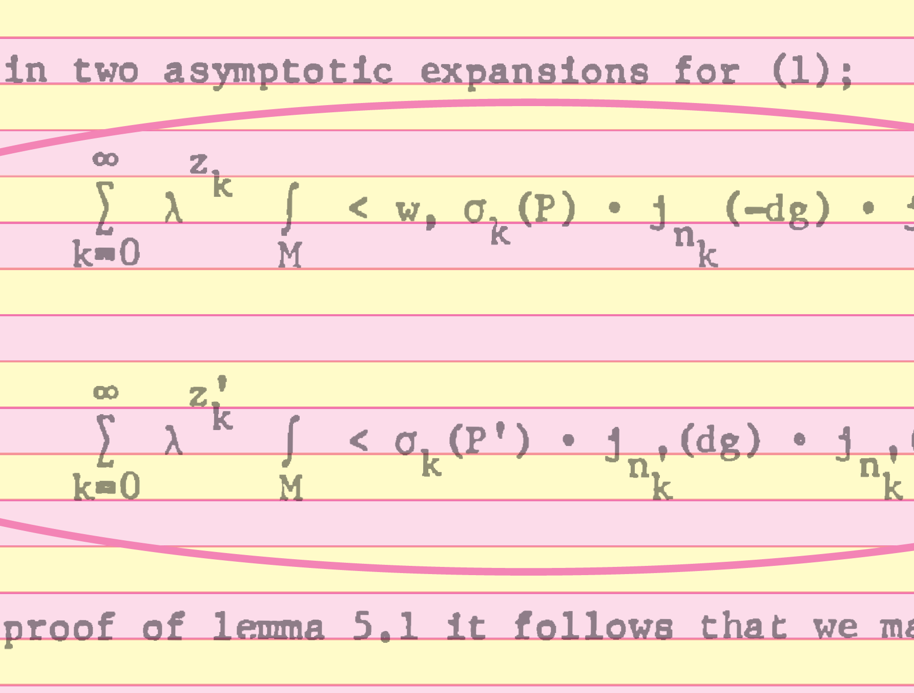 How Was It Typed – Dennis Ritchie Thesis