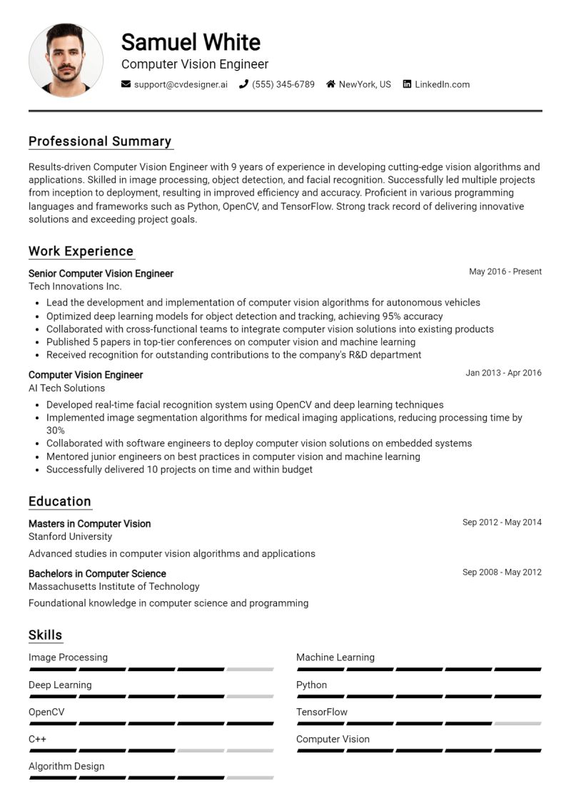 Uber Natural Language Processing Engineer Resume Examples - Ultra HD Gradient Designs for Desktop