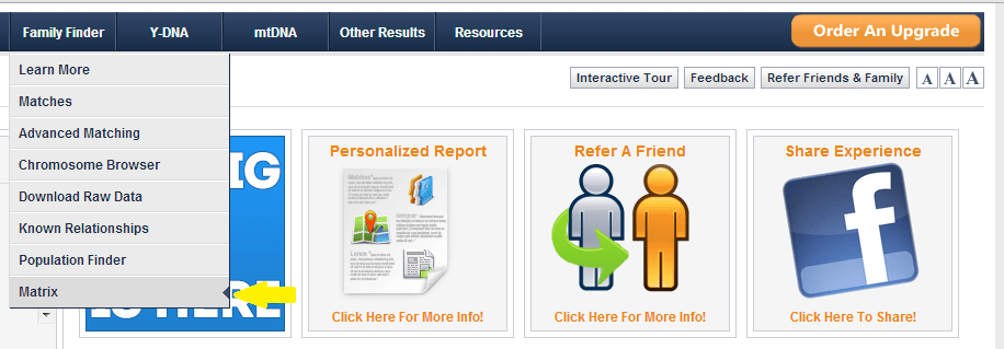 Family Tree DNA’s Family Finder Match Matrix Released | DNAeXplained ...