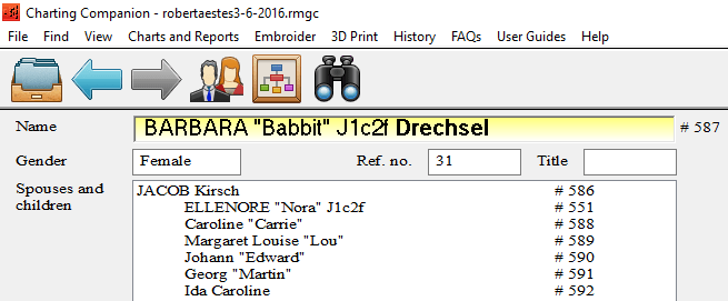 Using X and Mitochondrial DNA Charts by Charting Companion ...