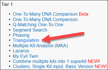 Triangulation in Action at GEDmatch | DNAeXplained – Genetic Genealogy